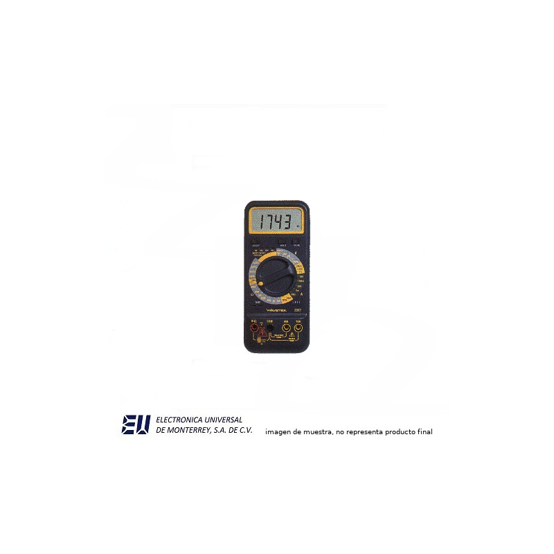 MULTIMETRO DIGITAL WAVETEK 27XT 1000VCD,750VCA,20ACD,20ACA,2 – MW27XT